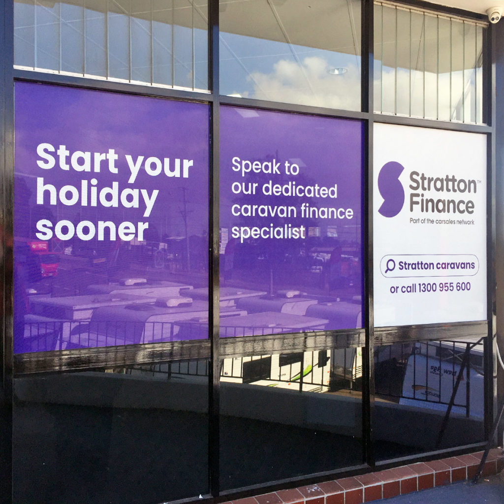Custom One Way Vision Vinyl Signage | Just Signage Online